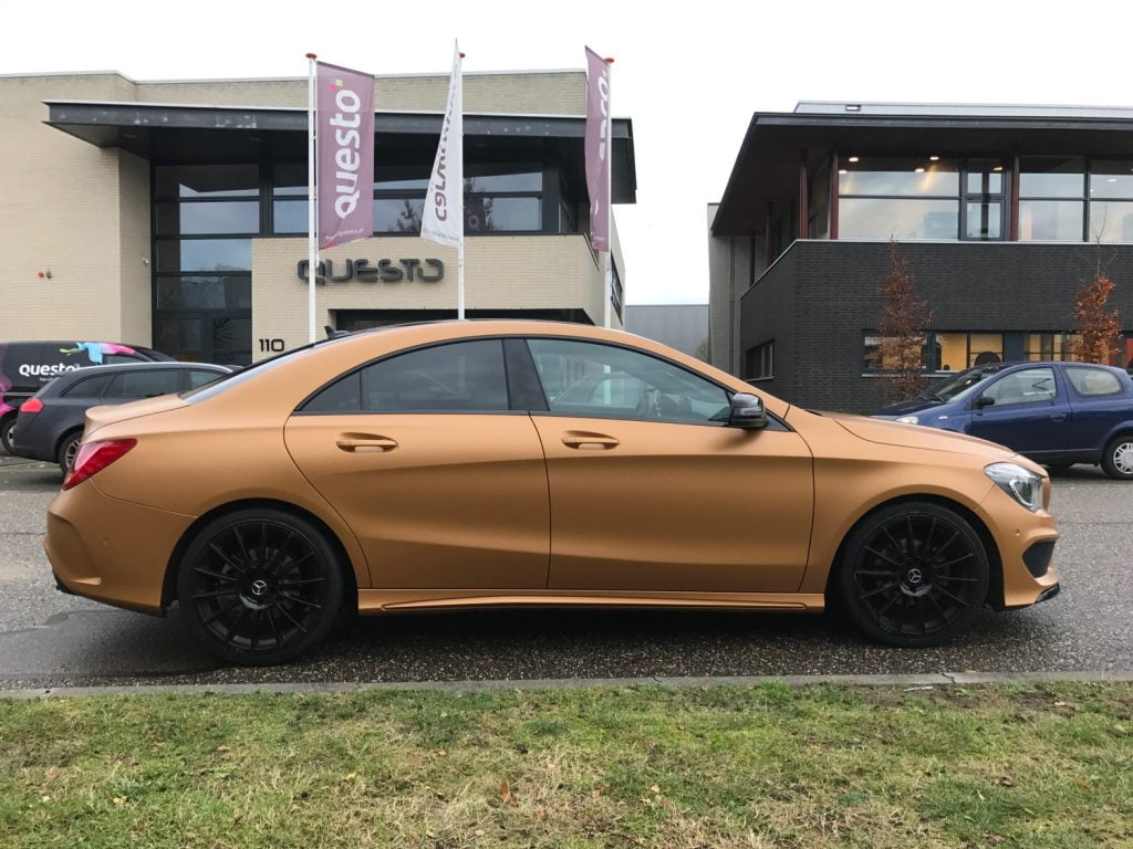 Wrap Mercedes CLA - carwrappro.nl